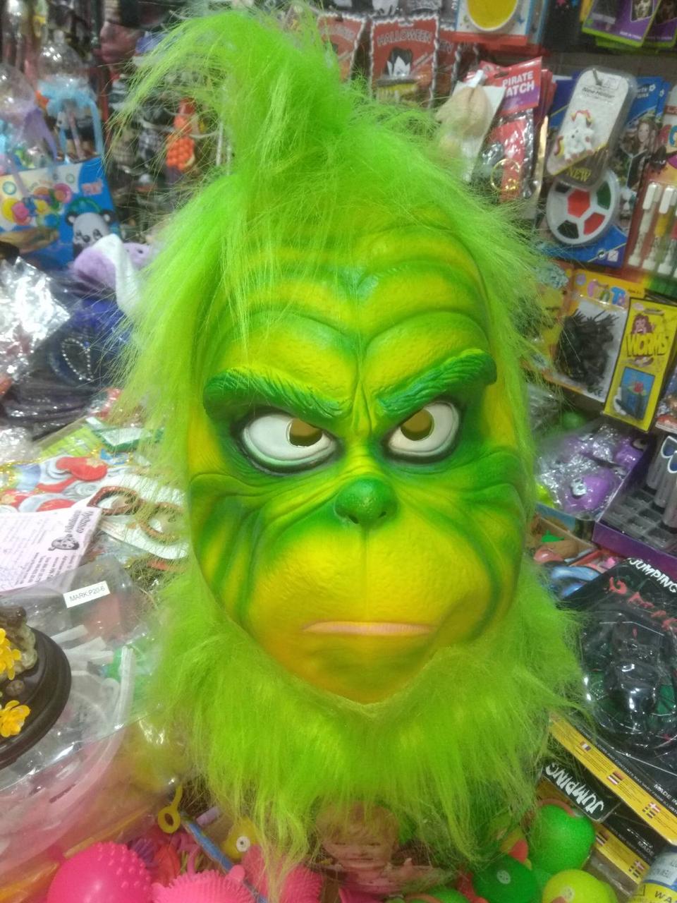 Маска Латексная Гринч Grinch — Купить Недорого на Bigl.ua (1313198459)