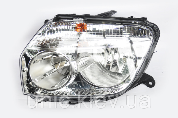 Фара передняя левая (хром) Рено Дастер 10- (260600069R / 260601153R ...
