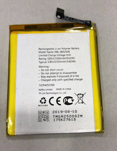 Купить Батарея TP-Link Neffos TP904A X1 Lite / NBL-38A2500 Original, цена 330 ₴ — Prom.ua (ID ...