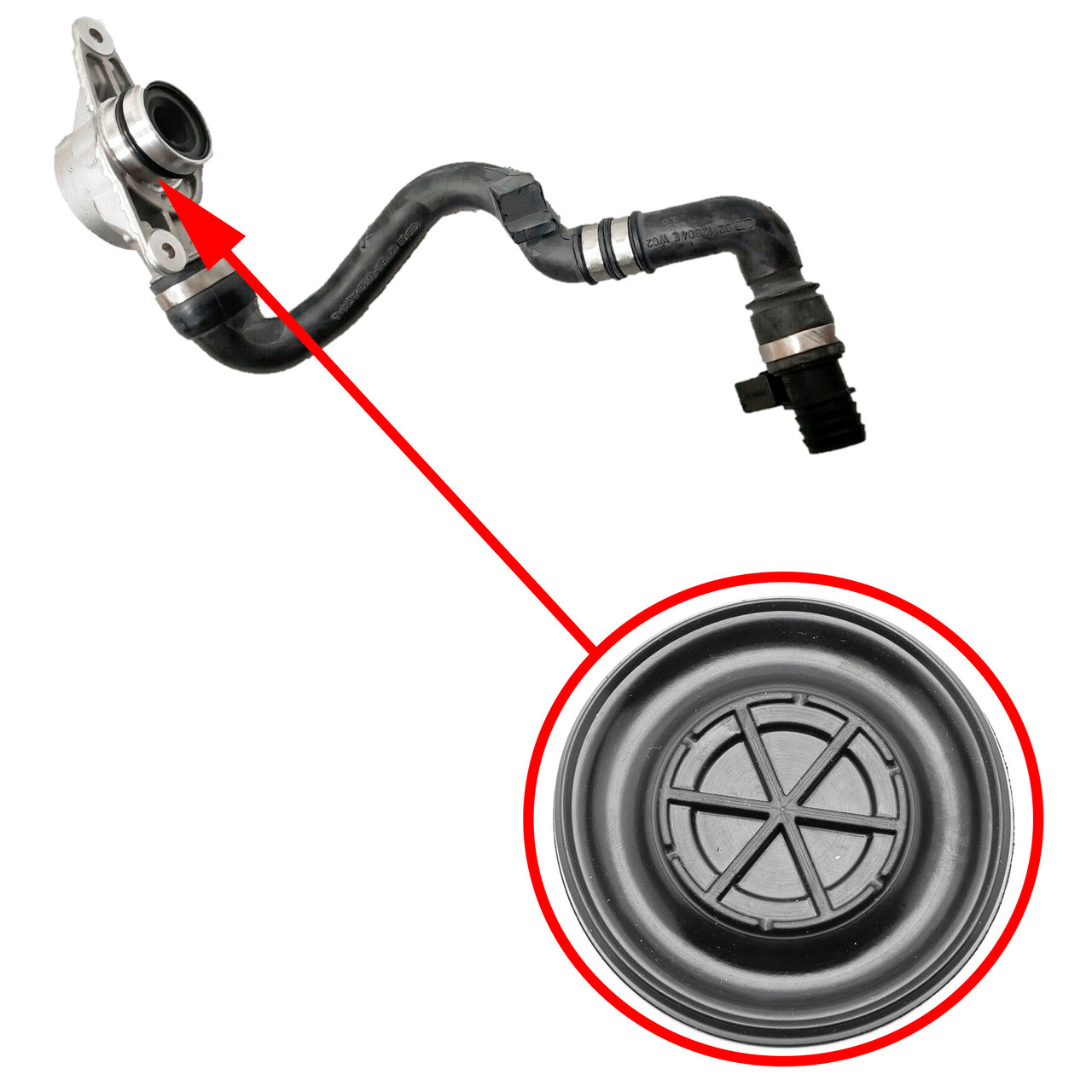 Мембрана КВКГ Mercedes OM642 A6420101791, A6420101291, цена: 550 ...