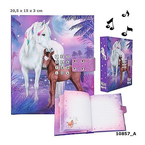 Купить TOP Model щоденник на кодовому замку і з музикою Miss Melody by ...