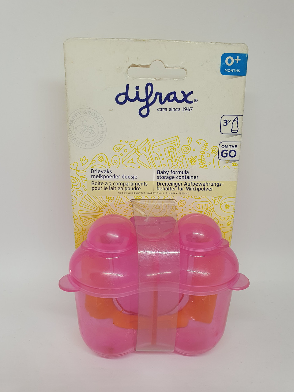 Дозатор для Молочной Смеси Difrax (Голландия) 3 Отделения — Купить ...