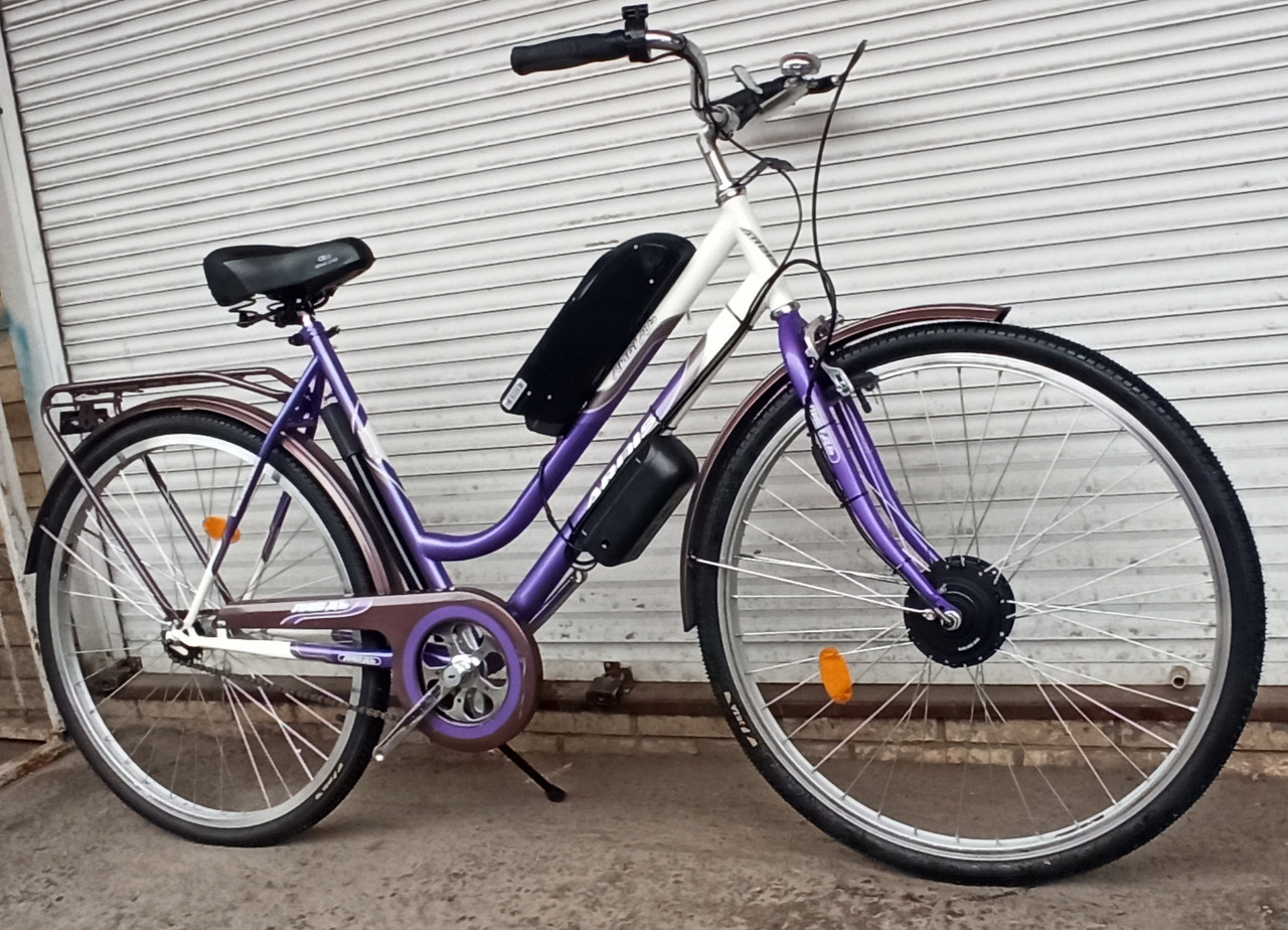 Купить Электровелосипед Lady "Лебедь" 450W 54V Дорожный ebike по лучшей ...