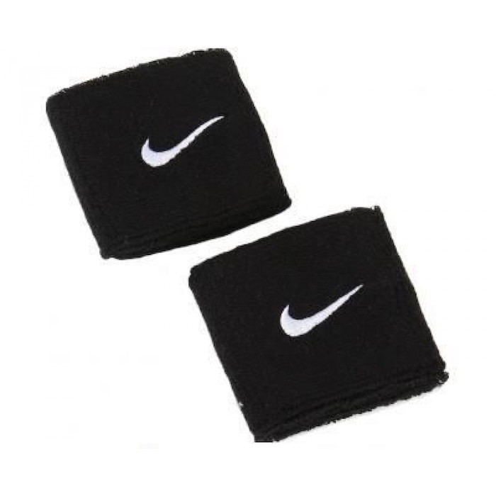 Купить Напульсники Nike Swoosh Black Wristbands черные в Киеве от ...