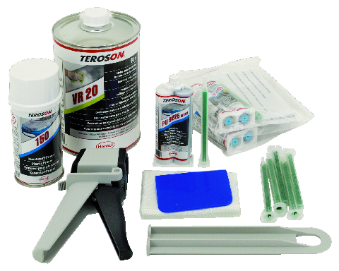 Купити TEROSON PU PLASTIC REP SET ML Набір для ремонту бамперів: клей ...