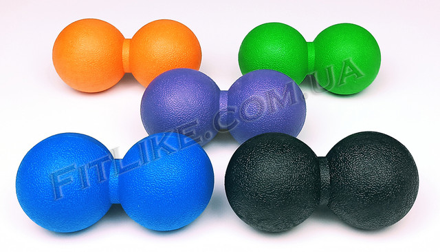 Мяч Двойной 13 X 6 См Каучуковый для Миофасциального Релиза DuoBall ...