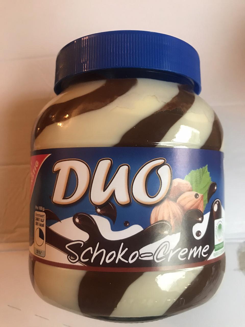 Шоколадна паста Duo Choco - Creme 750g - купить по лучшей цене в ...