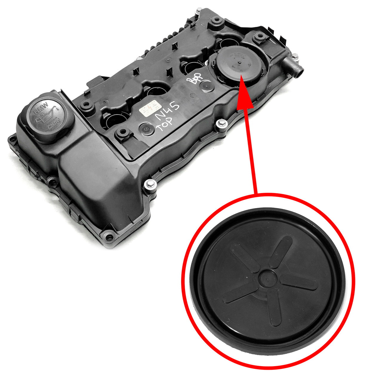 Мембрана Клапанной Крышки BMW N45, N45N, N45T 11127568579 — Купить ...