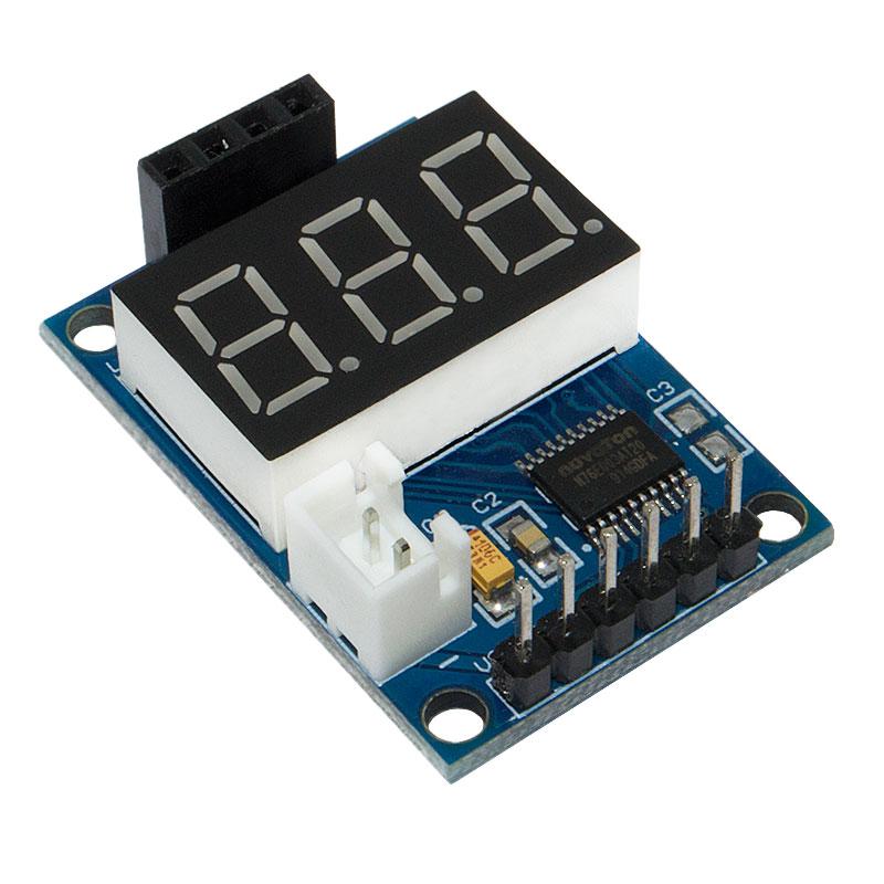 Модуль LC mini ultrasonic tester - ультразвуковой дальномер для HC-SR04 ...