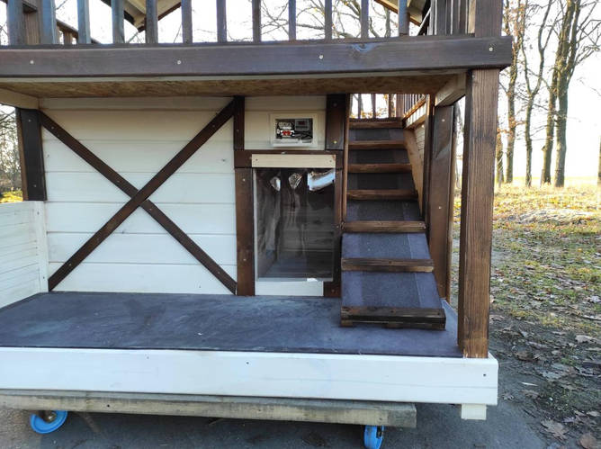 Двухэтажная будка для собаки | Вочтауэр (ID#1318215111), цена: 49200 ...