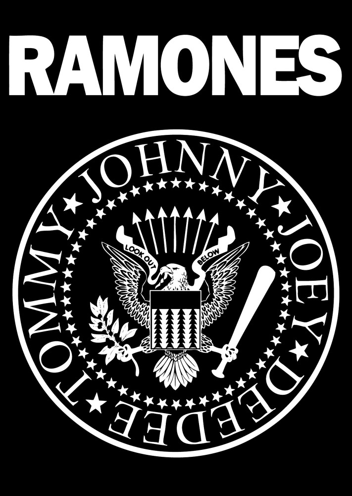 Купить Плакат Ramones (logo), цена 49 ₴ — Prom.ua (ID#1319004002)