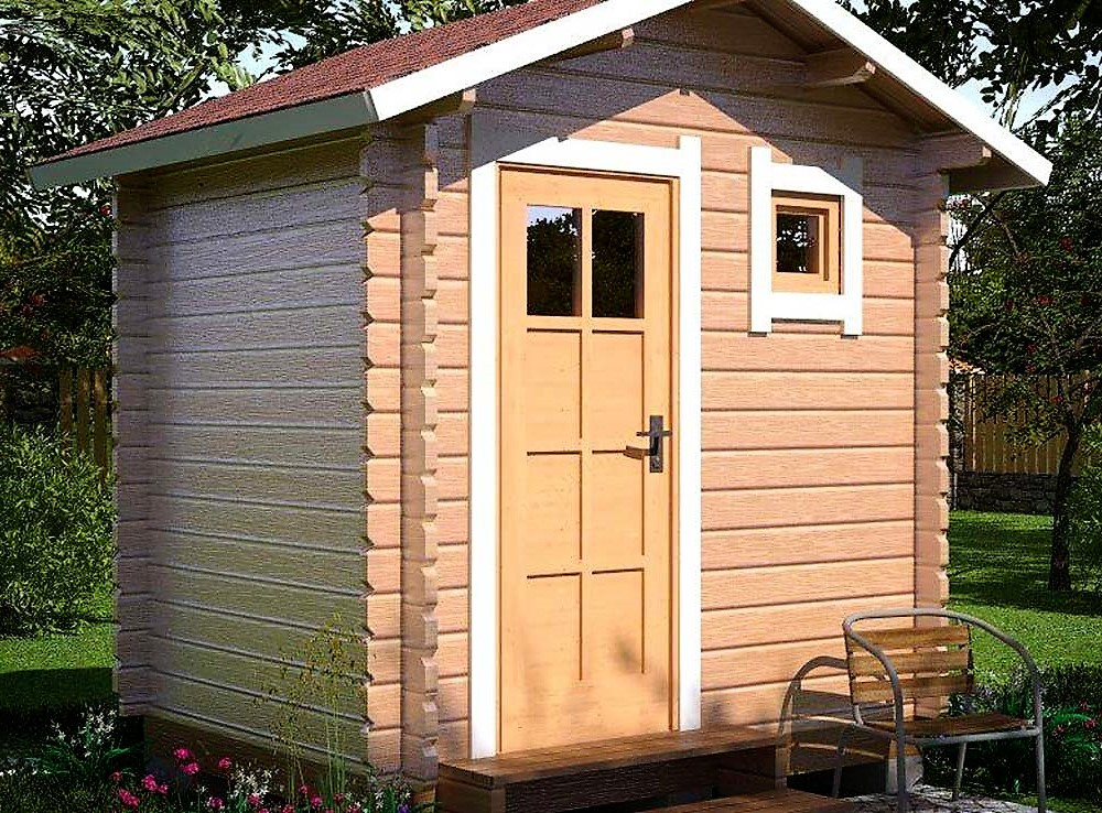 Модульный садовый домик 2,5x2,0м Gartenhäuser-54 (ID#1319426655), цена ...