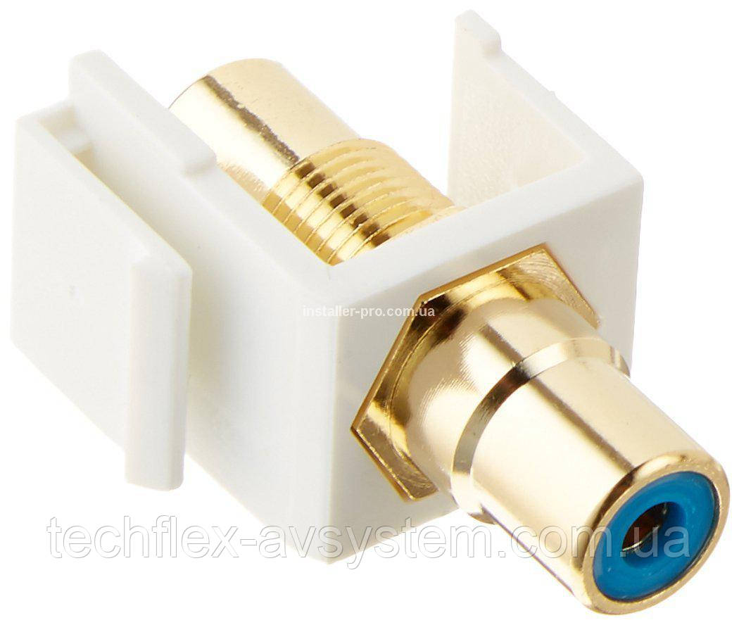 Купити KFF-RCA Blue Keystone Jack модуль RCA з синім маркуванням і ...