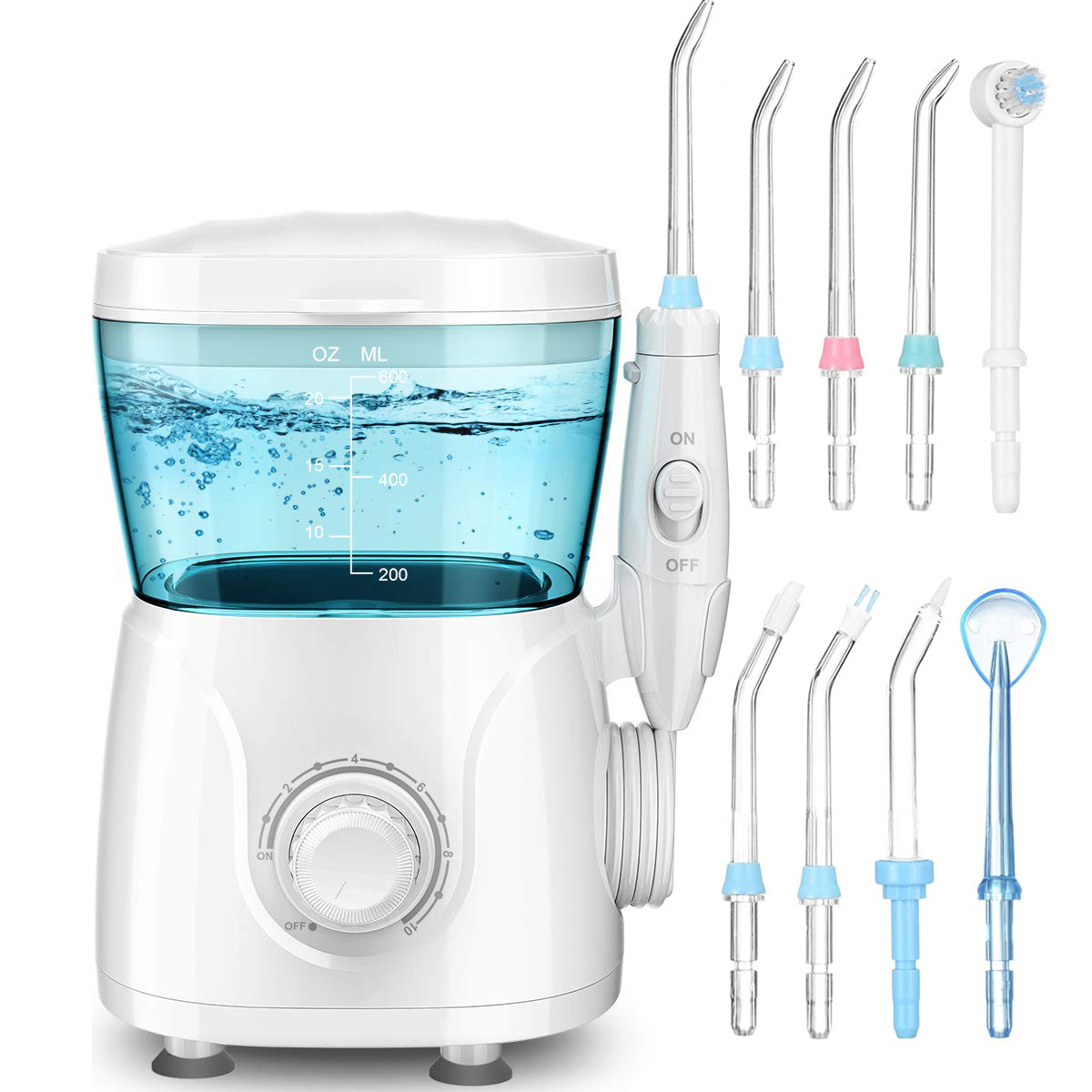 Іригатор для порожнини рота Oral Irrigator FC6 - 600мл 8 насадок ...