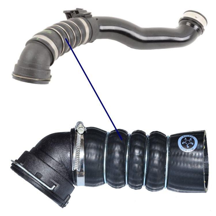 Патрубок интеркуллера BMW E70, E71 11618506079 и детали для иномарок ...