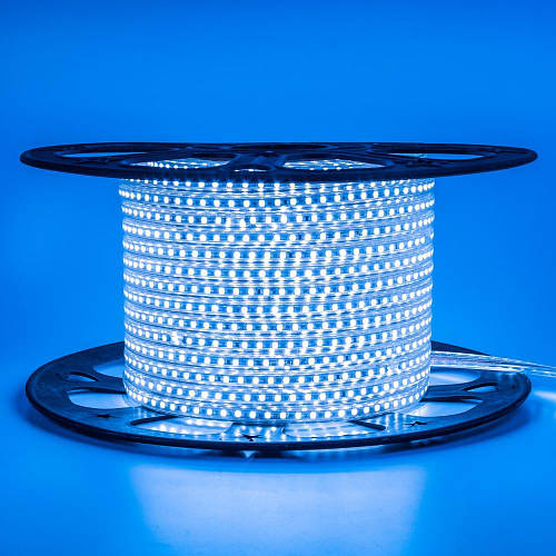 Купить Led лента 220В синяя AVT smd2835 120LED/m 4W IP65 (лед лента 220 ...
