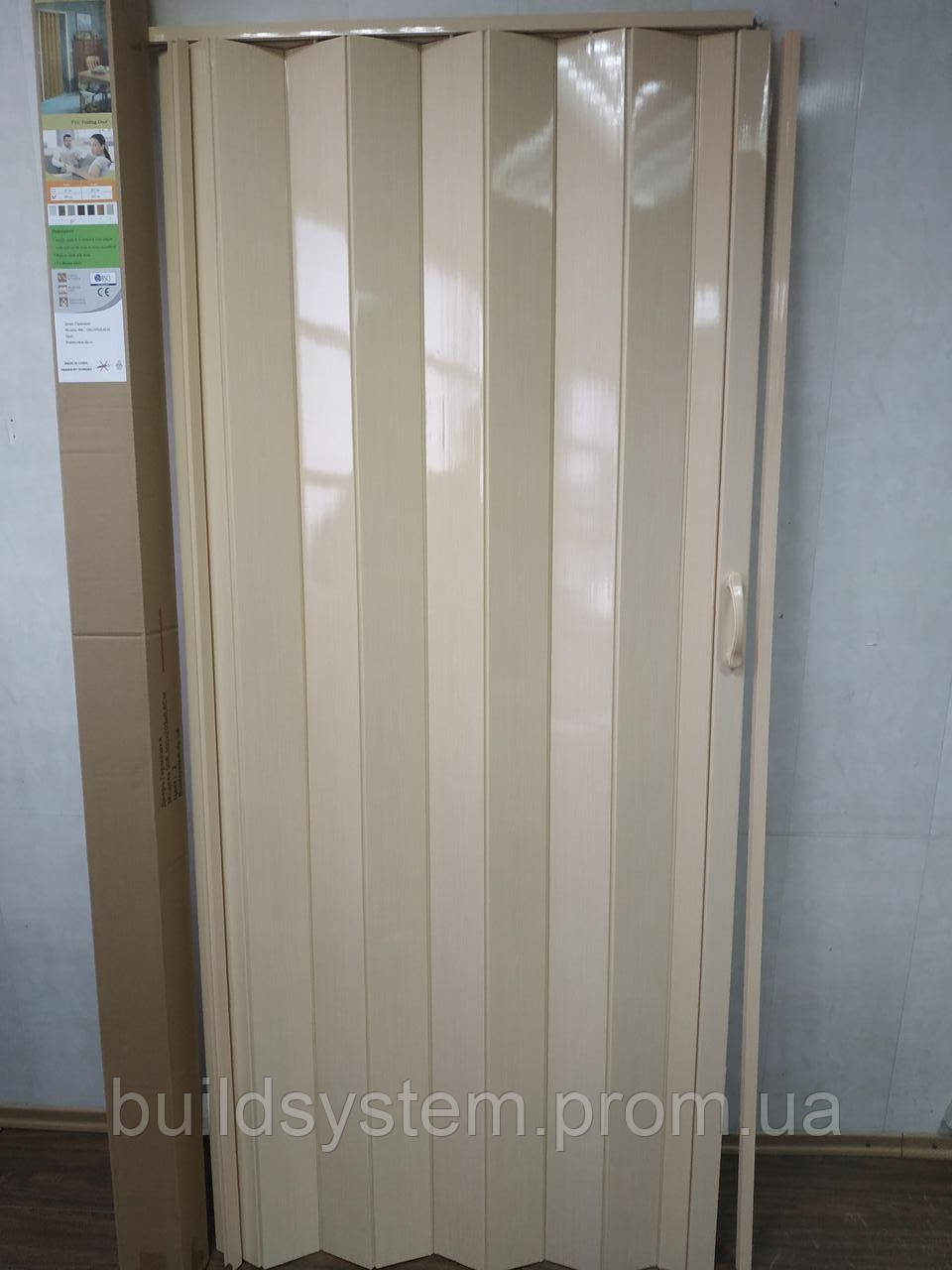 Двери Гармошка Глухая Сосна 810*2030*6 Мм Раздвижная Пластиковая ...