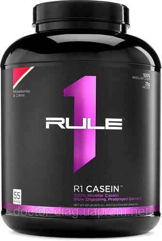 Купить Rule One Proteins Протеин Rule One R1 Casein, 1.8 кг ...