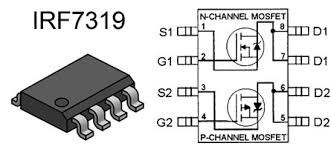 Купить Транзистор полевой IRF7319, цена 18.88 грн — Prom.ua (ID#1321971864)