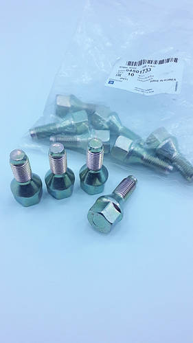 Болт колеса Ланос GM Корея (ориг) (ID#1145838840), цена: 130 ₴, купить ...