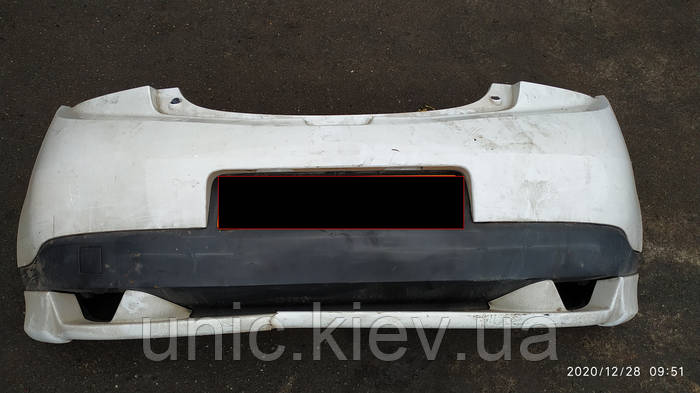 Бампер задний Рено Меган 3 купе б/у (850220010R, 850220057R), цена 6000 ...