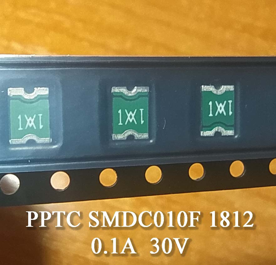PPTC SMDC010F 1812 (SMD1812P010TF) 0.1А 30V предохранитель ...