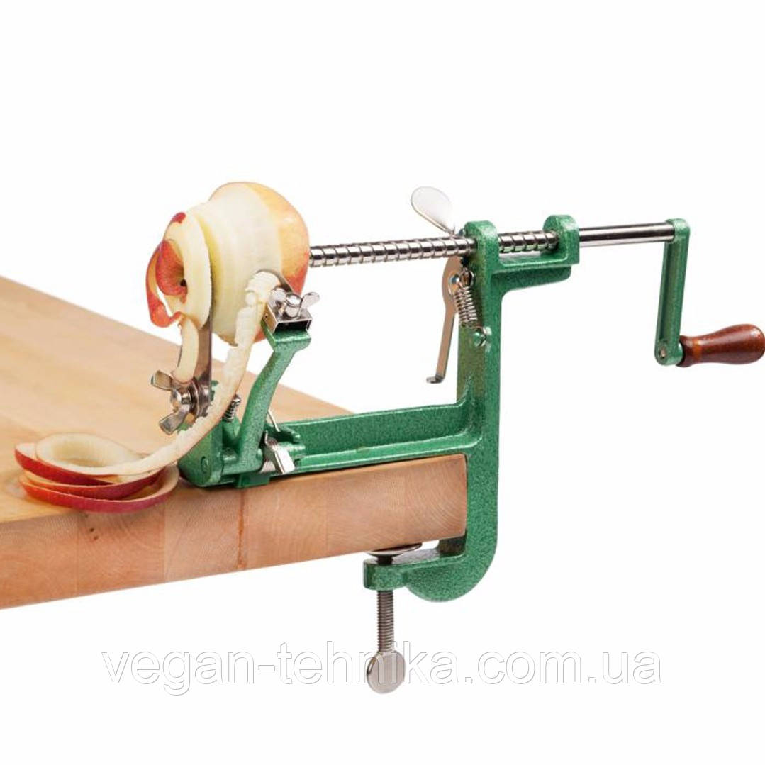 Яблокорезка Ezidri ручная овощерезка и овощечистка (на струбцине ...