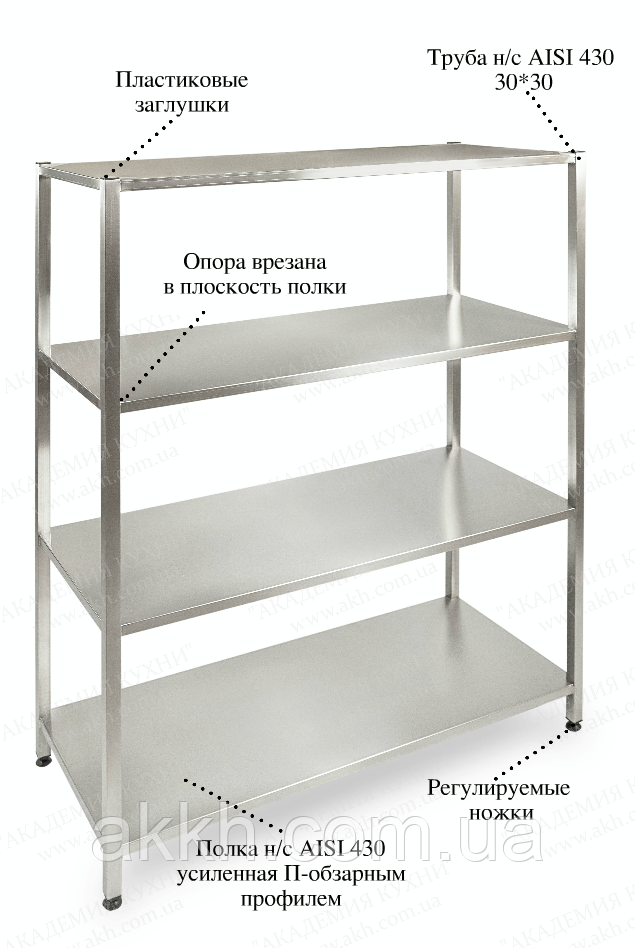 Купити Стелаж 4 полиці проф 430 600 500 ціна 5149 грн Prom Ua Id 1325527730