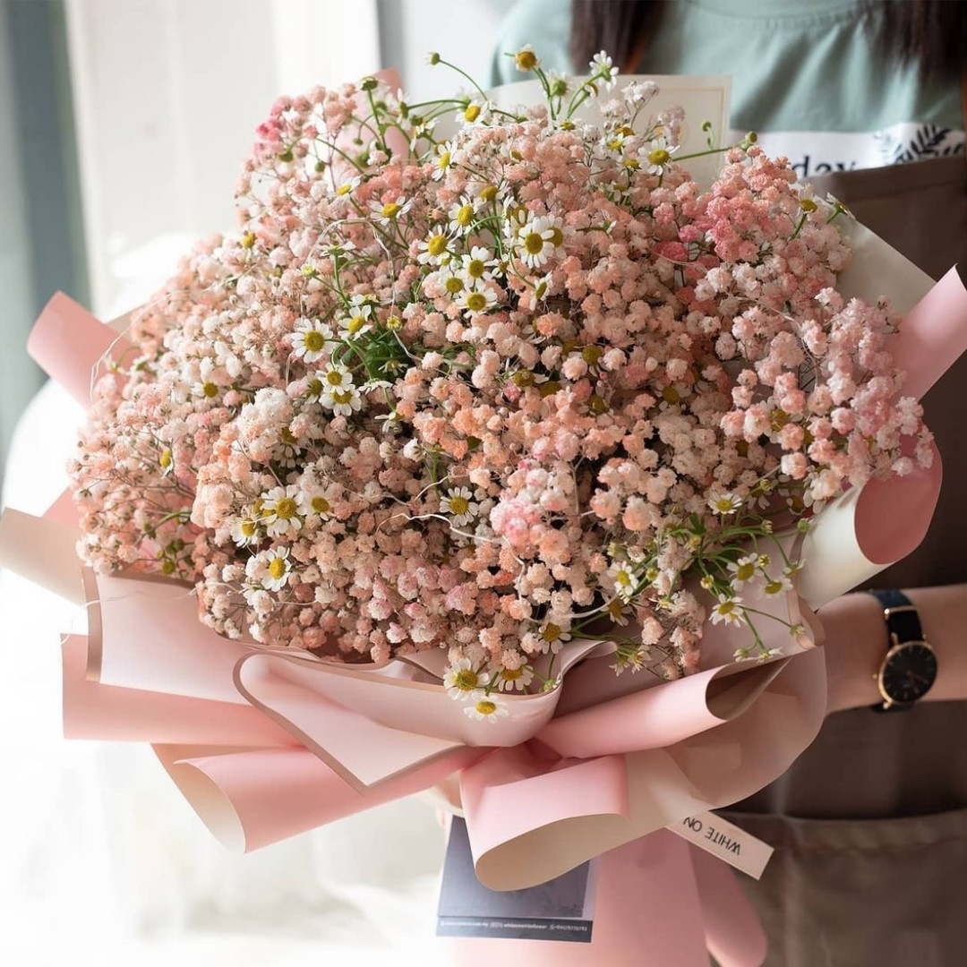 Букет из гипсофилы, 9 шт (ID#1326522972), цена: 980 ₴, купить на Prom.ua