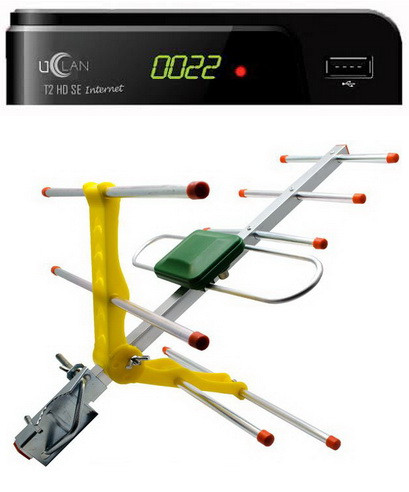 Т2 комплект uClan T2 HD SE Internet + антенна ES-003 с усилителем: продажа, цена в Киеве ...