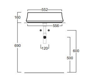 Умывальник(раковина) Simas SHARP для установки на столешницу 60x42, цена 13833 грн — Prom.ua (ID ...