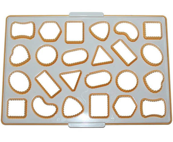 Форма Cookie Cutter для вырубки печенья 33х23см 24 ячейки | HomeDreams ...