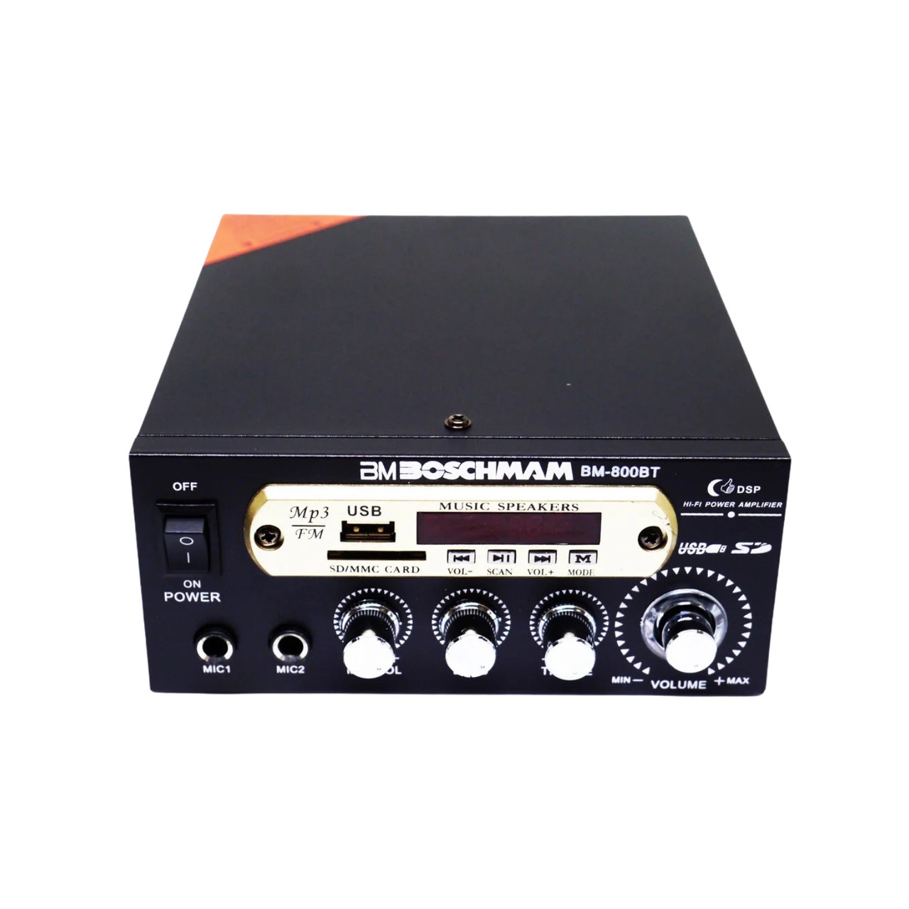 Усилитель звука Boschmam BM Audio BM-800BT Bluetooth+FM+USB Караоке 2 ...