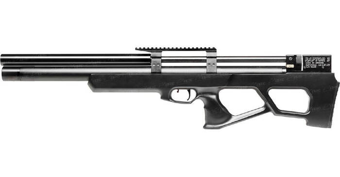 Гвинтівка пневматична Raptor 3 Long PCP кал. 4.5 мм. Колір - чорний ...