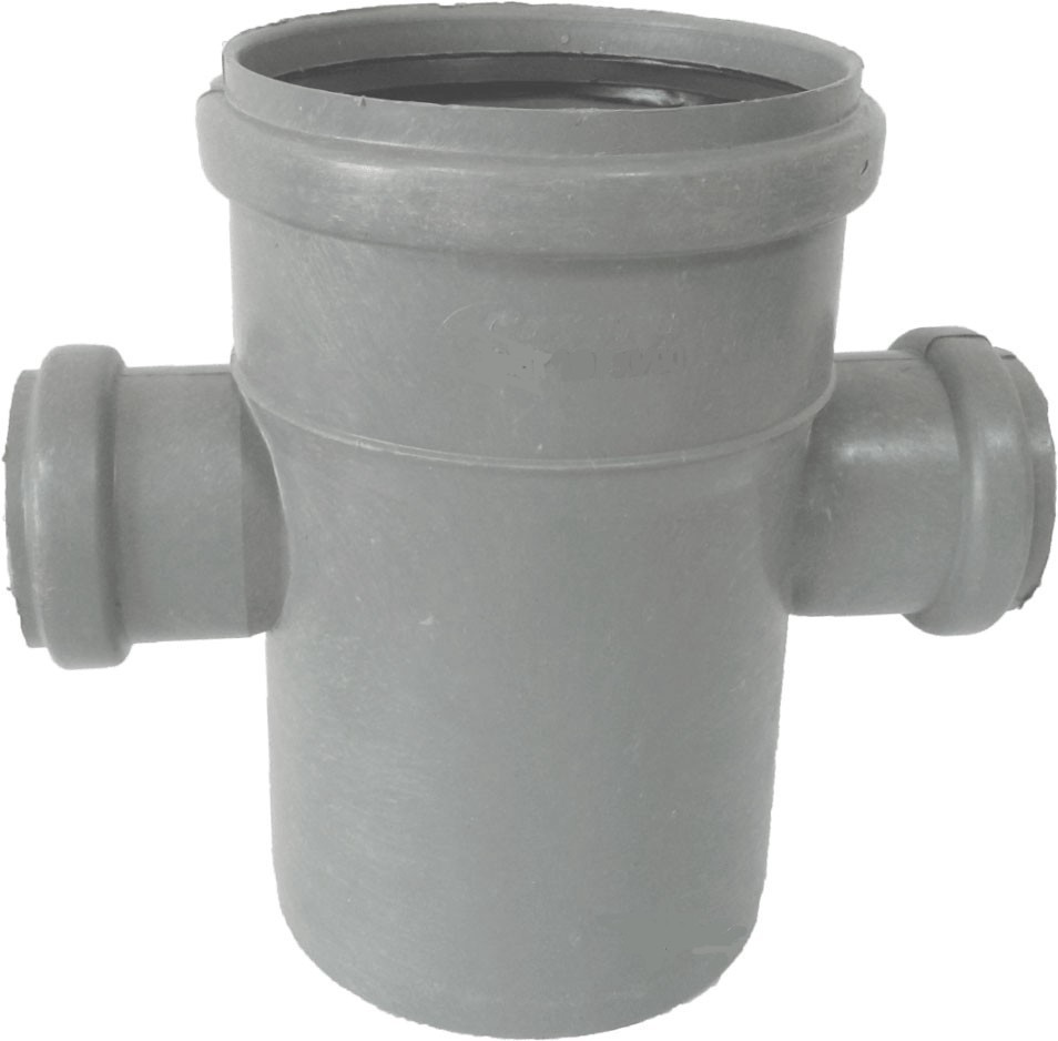Купити Хрестовина СВК-Альянс для внутрішньої каналізації ППР 90° 110x50x50 мм, ціна 179 ₴ - Prom ...