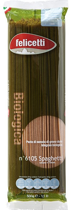 Felicetti Spaghetti №6105, 500 г, Макароны Феличетти Спагетти, из ...