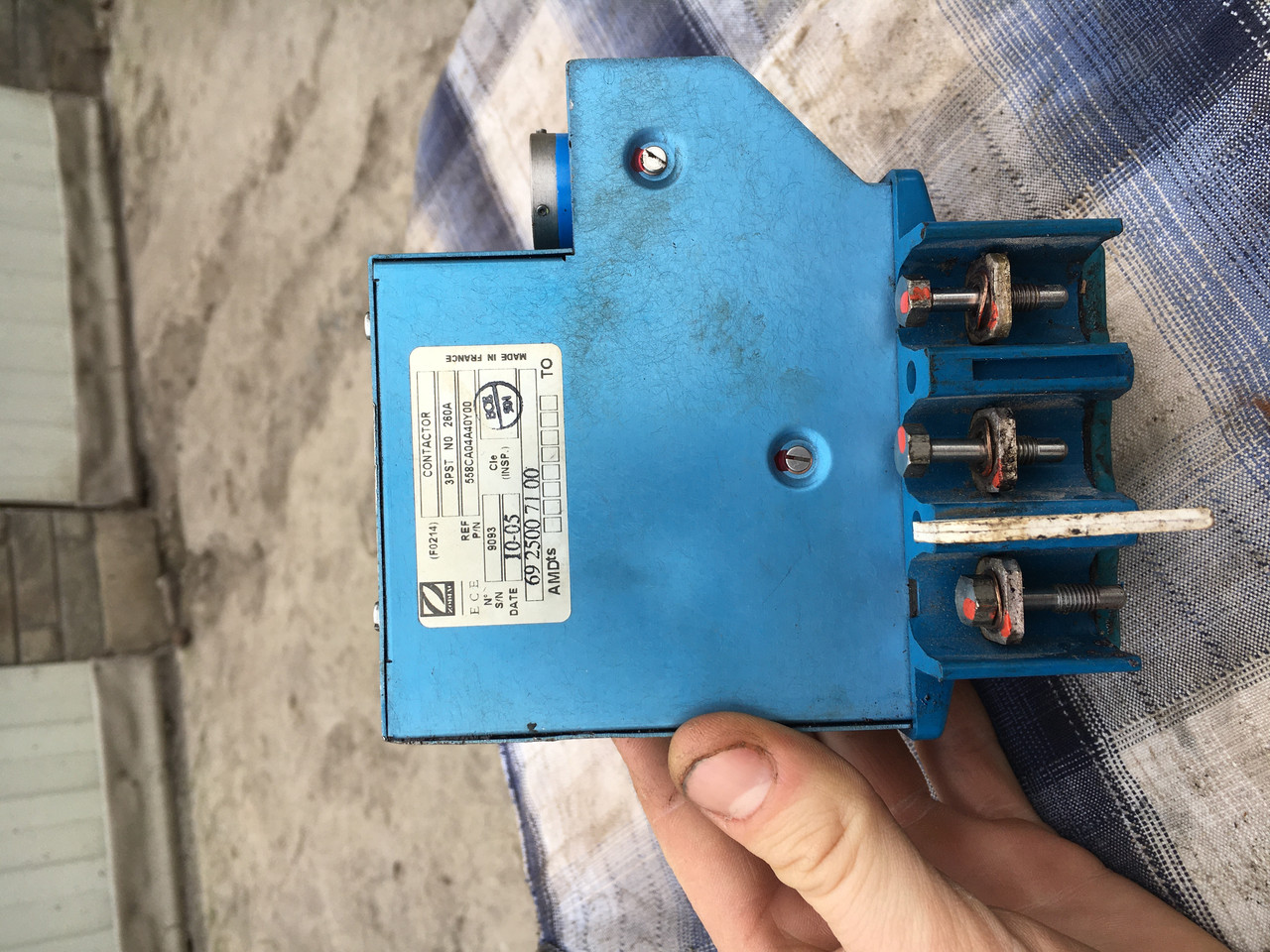 Авіаційне Реле реле літака Contactor F0214 Франція, ціна 1341.93 грн ...
