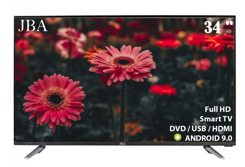 Телевизор JBA 34" Smart-Tv Android 9.0 FullHD/Android 9.0/ГАРАНТИЯ ...