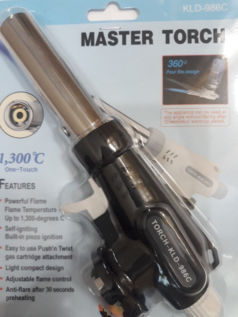 Пальник п'єзопідпалом (MASTER TORCH KLD-986C) (Новинка original) (ID#1230816259), ціна: 230 ...