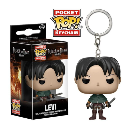 Фигурка - брелок Funko Pop Фанко Поп Attack on Titan Атака Титанов Леви ...