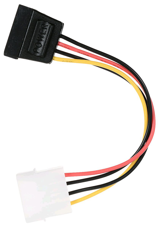 Купить Переходник питания жёстких дисков Molex Ide 4 Pin To Sata в ...