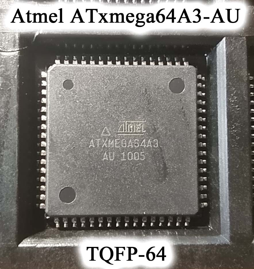 Купить Atmel ATxmega64A3-AU TQFP-64 avr xmega a3 32 мгц в Кременчуге от ...