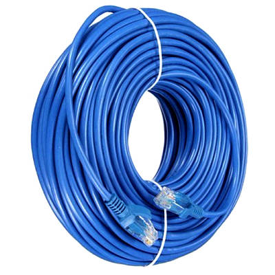 Патч-корд LAN UTP 20 метров CAT 5 UTP Сетевой кабель витая пара для интернета Ethernet Лан ...