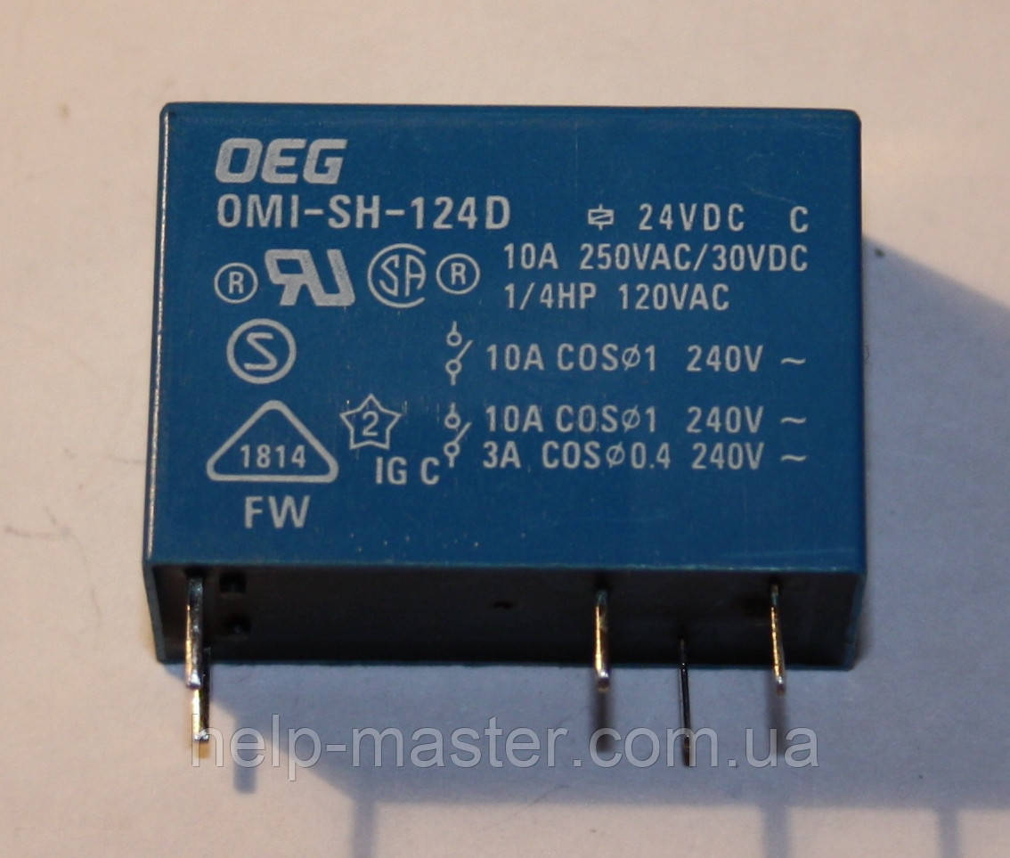 Реле электромеханическое OMI-SH-124D; 24VDC: продажа, цена в Киевской ...