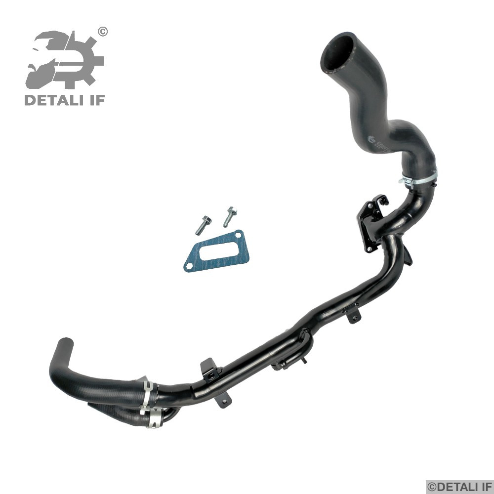 Патрубок трубка охолодження Astra H 1.9cdti 55563692 55196452 1338763 ...