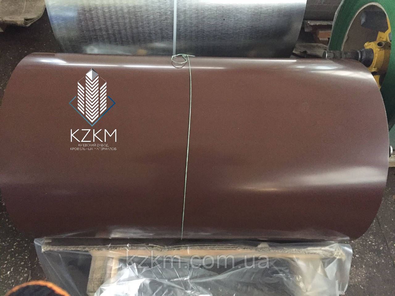 Гладкий лист ral 8017 толщина 0,70мм, оцинкованный коричневый, шоколад ...
