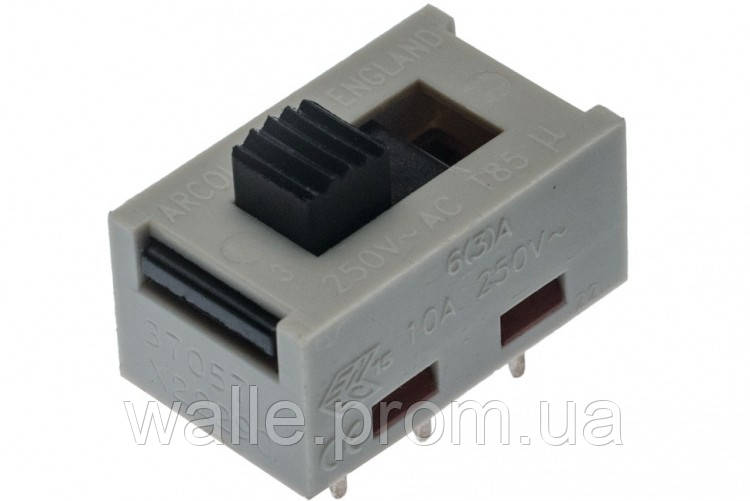 Переключатель ползунковый 2 положения 6 контактов 10A 250V T85 ...