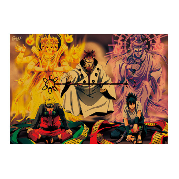 Постер Наруто Узумаки и Саскэ Naruto Uzumaki (7241) (ID#1335776852 ...