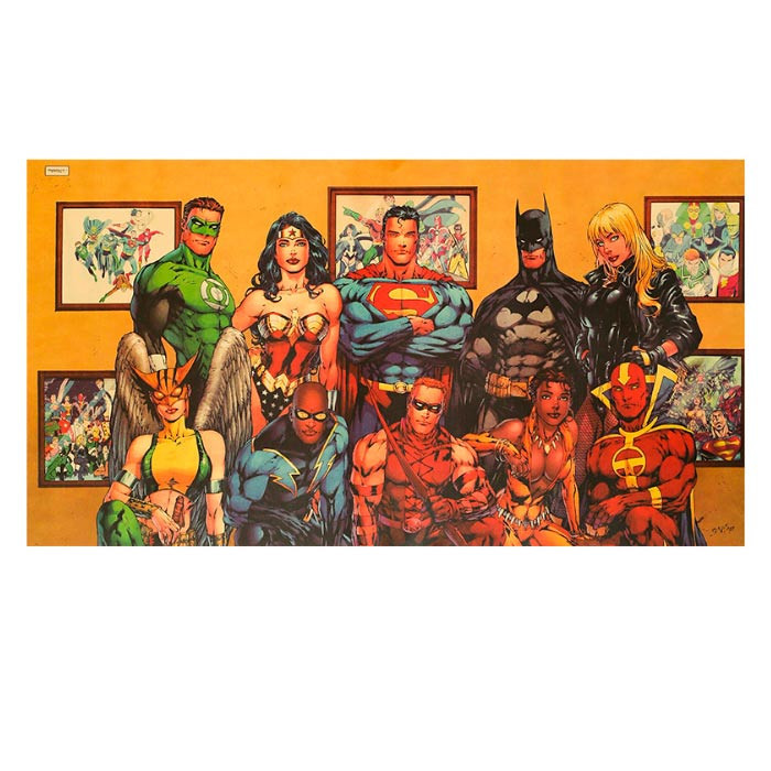 Постер Герои Вселенной Dc Comics 6854 — Купить Недорого на Bigl Ua