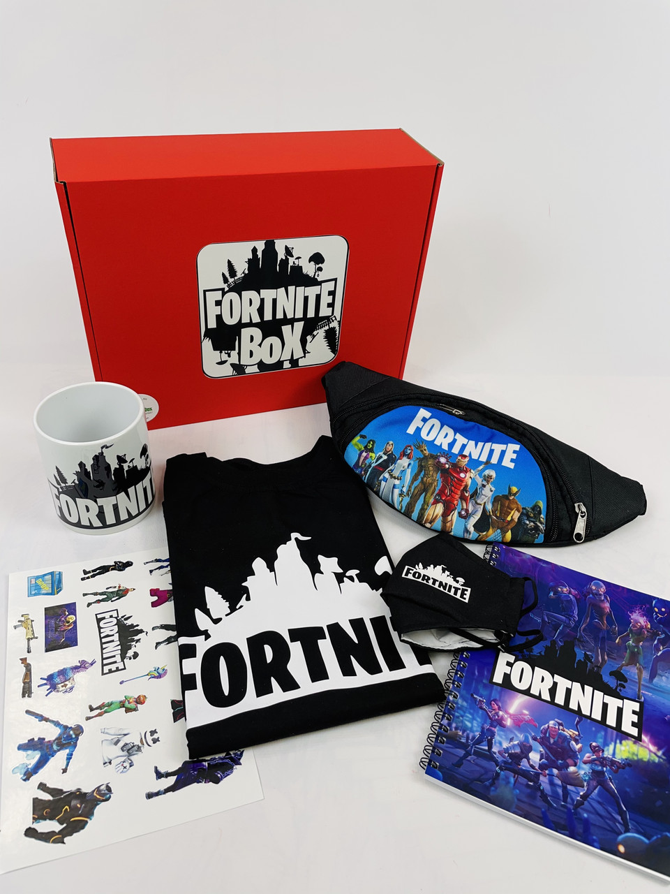 Купить Подарочный Бокс Fortnite / Набор на подарок Фортнайт Футболка ...